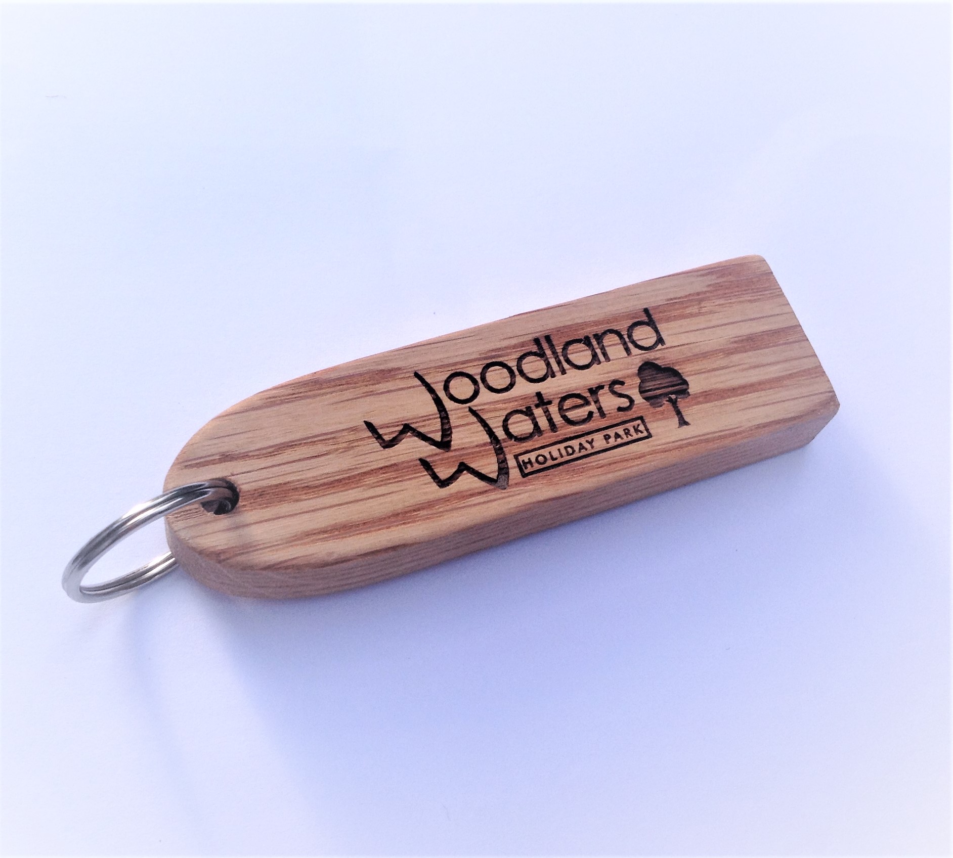 10mm thick bullet shape key fobs - SJS Laser